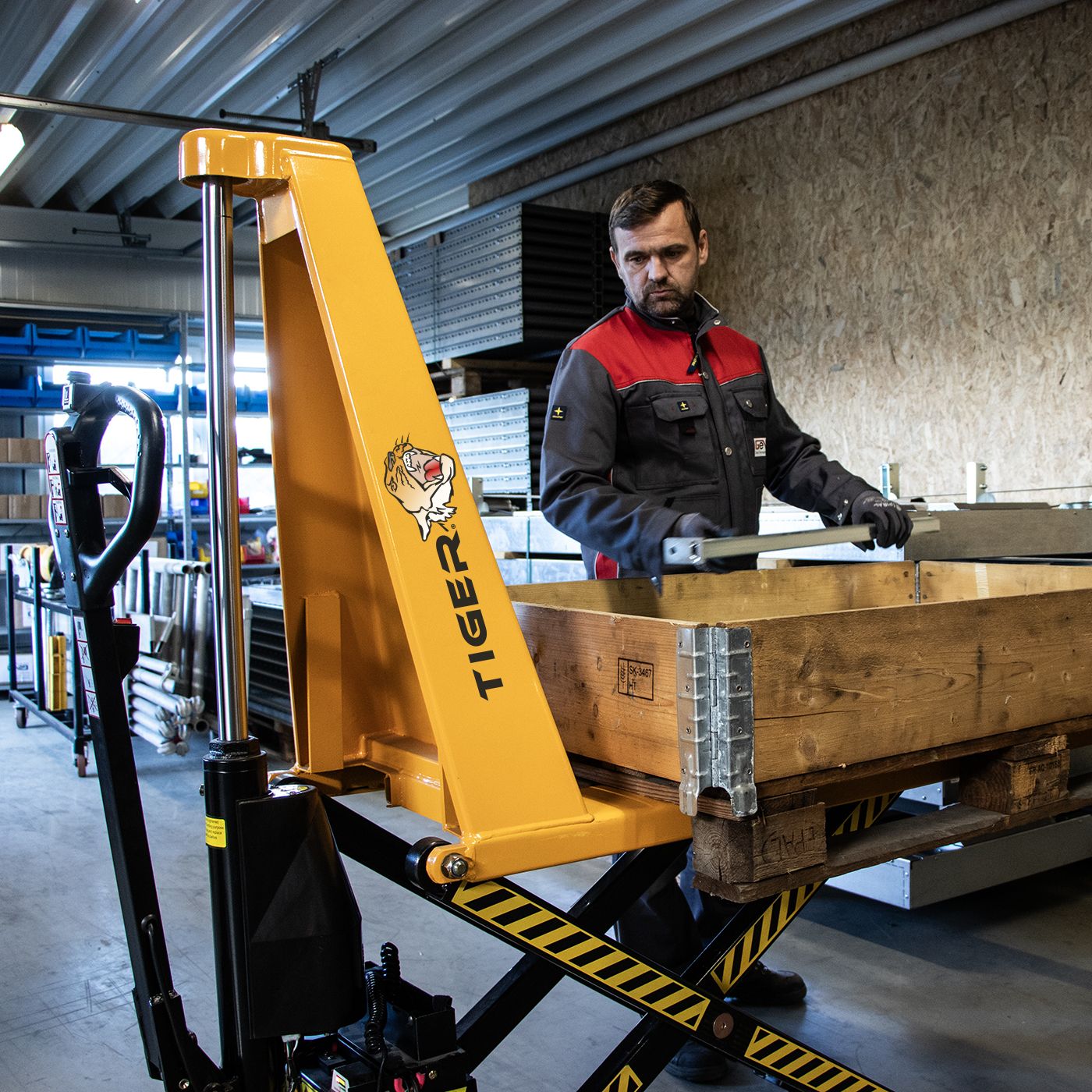 Scherenhubwagen Tiger® | elektrisch | Gesa Transporttechnik