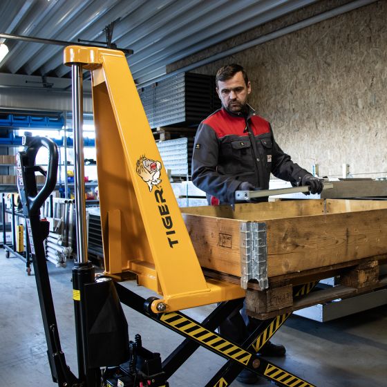 Scherenhubwagen Tiger® | elektrisch | Gesa Transporttechnik